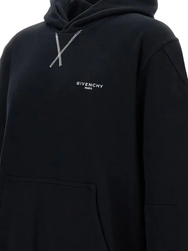 Givenchy Couture Seam Hoodie - Black