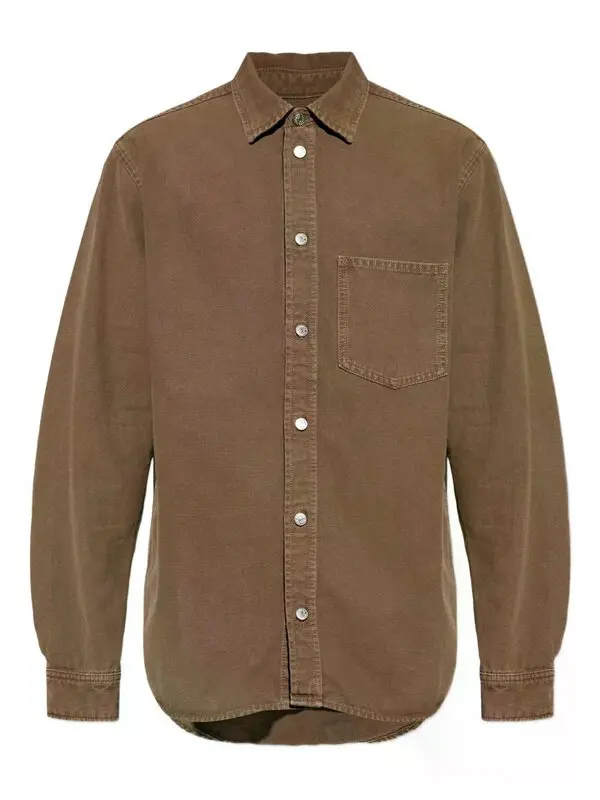 SAMSOE SAMSOE Patch-pocket Shirt