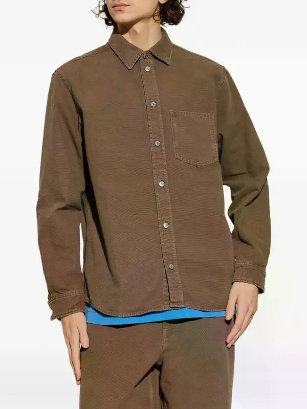 SAMSOE SAMSOE Patch-pocket Shirt
