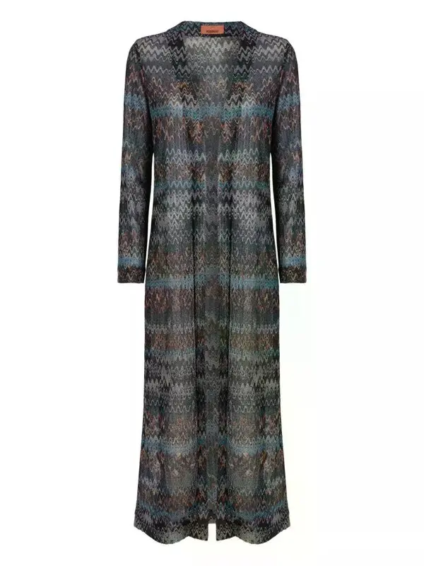 Missoni Patterned Long Cardigan