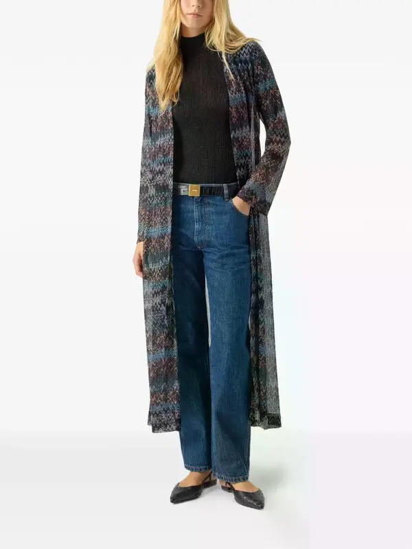 Missoni Patterned Long Cardigan
