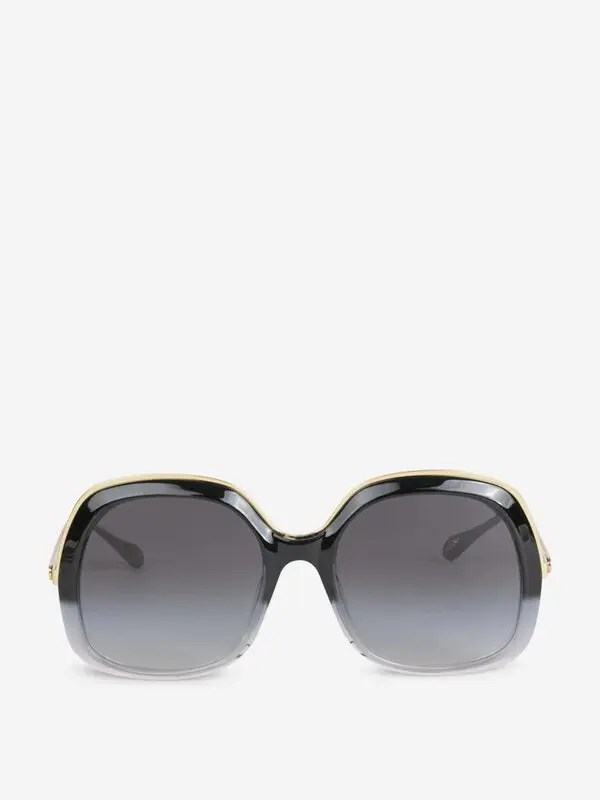 Chloé Round Frame Sunglasses - Blue