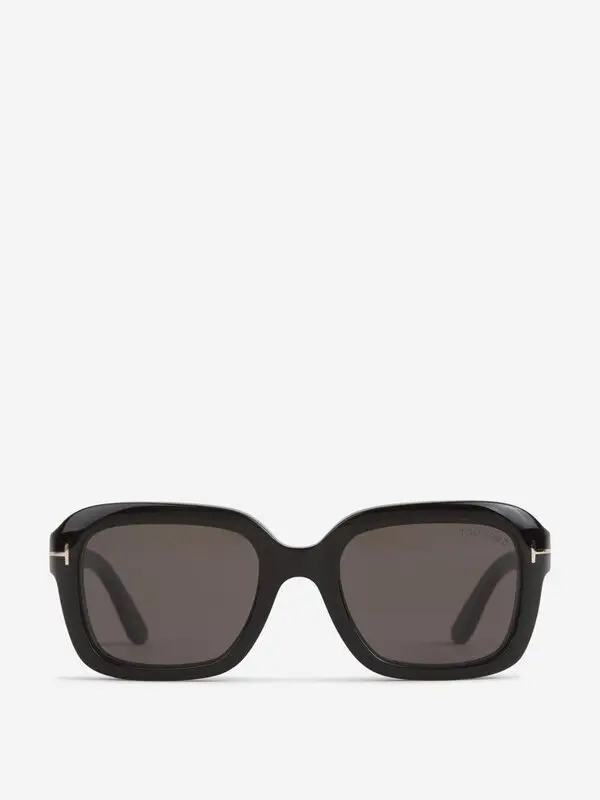 TOM FORD Natalia Square Sunglasses - Black