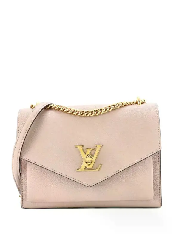 LOUIS VUITTON Mylockme Leather Satchel Handbag