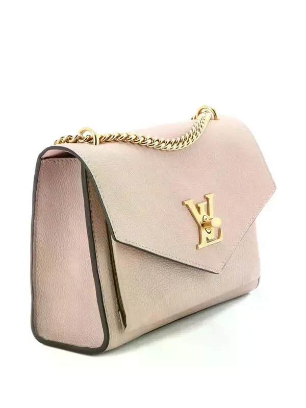 LOUIS VUITTON Mylockme Leather Satchel Handbag