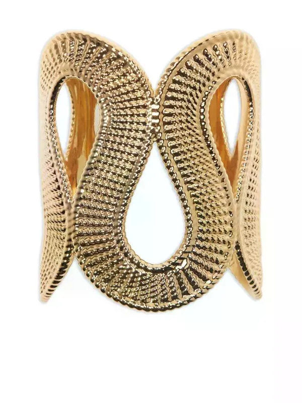 Carolina Herrera Wave Cuff Bracelet - Gold