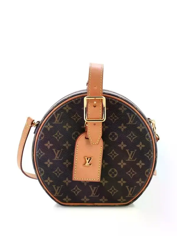 LOUIS VUITTON Petite Boite Chapeau Monogram Crossbody Bag