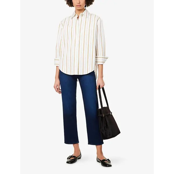 Paige Mason Ankle Straight-leg Denim Jeans - Cirques