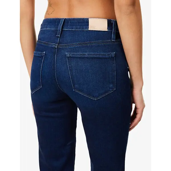 Paige Mason Ankle Straight-leg Denim Jeans - Cirques