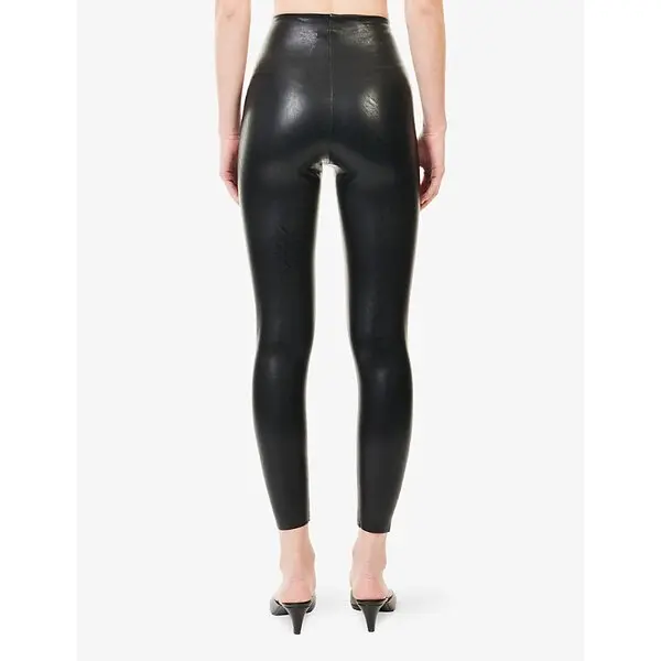 Commando Faux-leather Leggings - Black