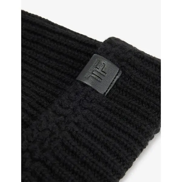 TOM FORD Ribbed Cashmere Beanie With Branded Tab