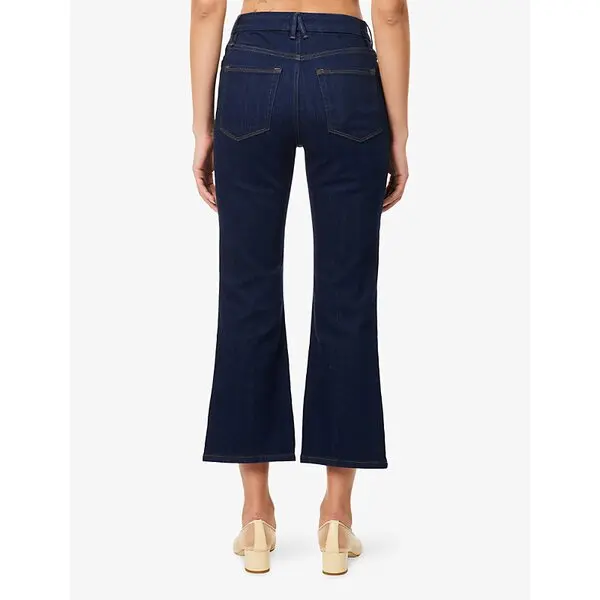 Good American Good Legs Crop Mini Boot Jeans