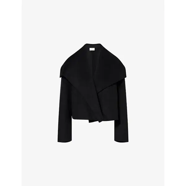 Dissh Cropped Wool-blend Coat