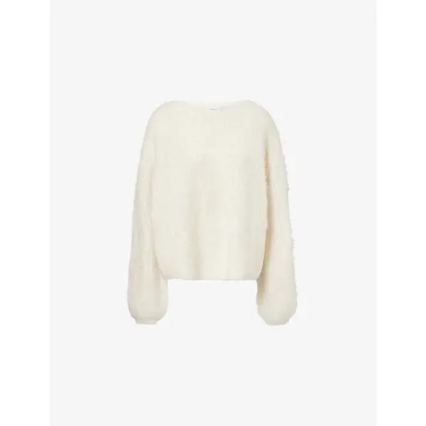 Dissh Relaxed Fit Stretch-wool Blend Jumper