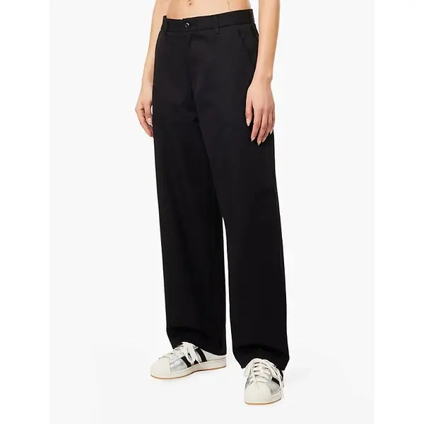 Carhartt Work In Progress Cotton-twill Relaxed-fit Trousers