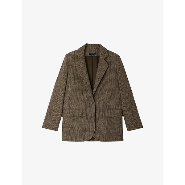 Soeur Sevres Single-breasted Virgin Wool Jacket