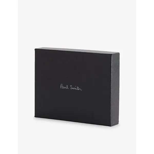 Paul Smith Stripe Compact Leather Billfold Wallet