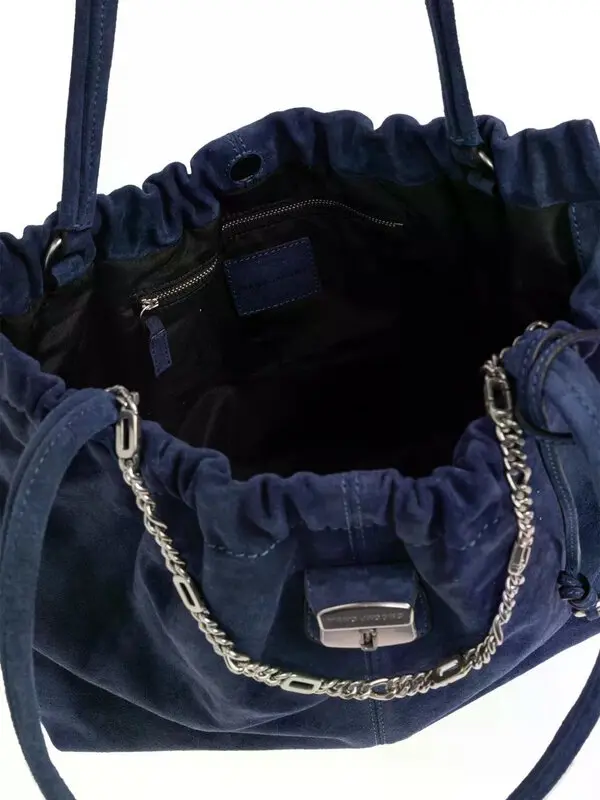Marc Jacobs Cristina Suede Tote Bag - Blue