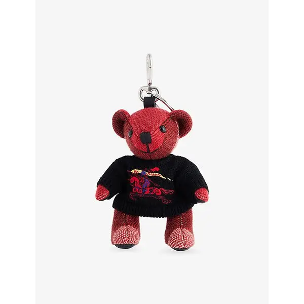Burberry Thomas Bear Lunar New Year 2026 Bag Charm - Pillar Check