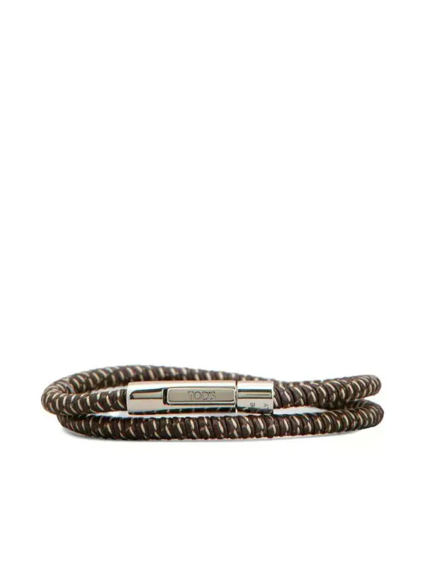 TOD'S Leather Bracelet - Brown