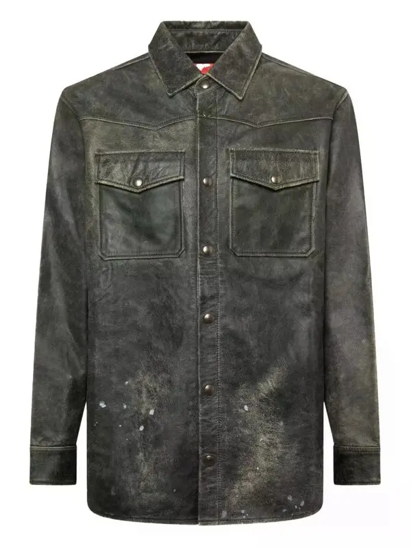 KUSIKOHC Leather Shirt