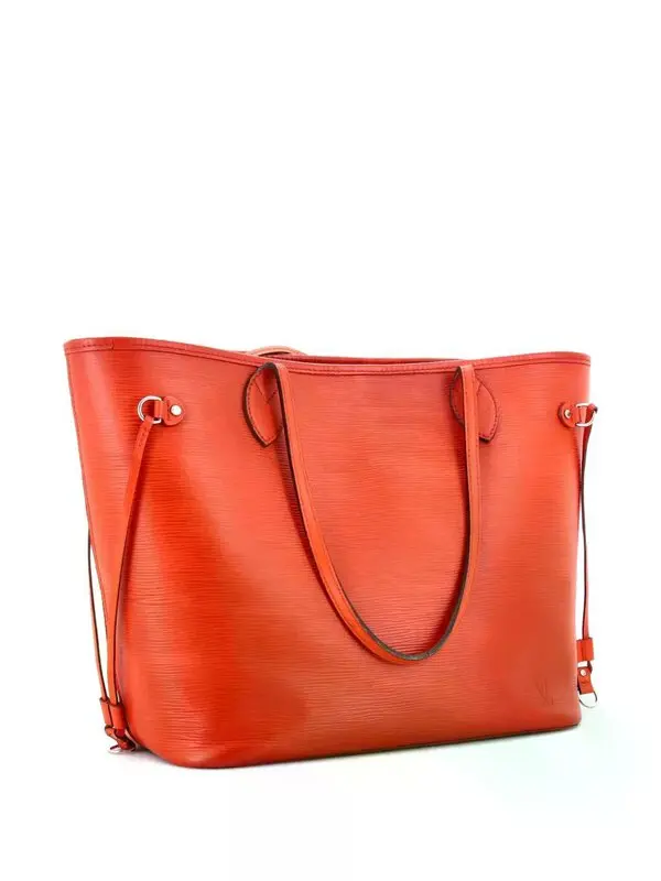 LOUIS VUITTON Neverfull Epi Leather Mm Tote Bag - Orange