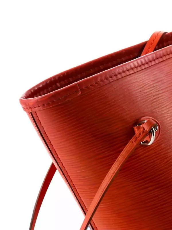 LOUIS VUITTON Neverfull Epi Leather Mm Tote Bag - Orange