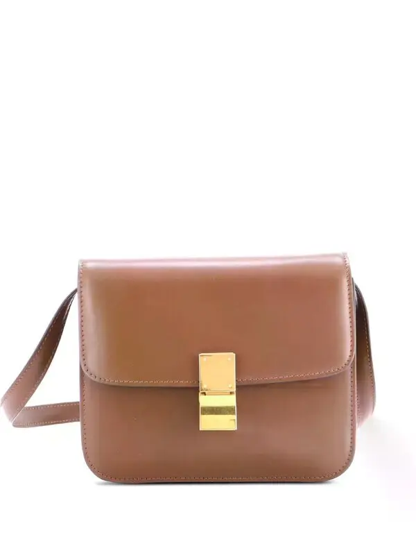 Celine Classic Box Bag Smooth Leather Teen Shoulder Bag