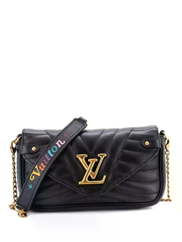 LOUIS VUITTON New Wave Chain Pochette - Black