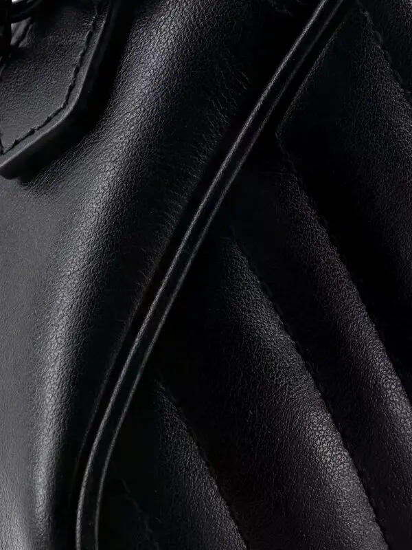Gucci Gg Marmont Monochrome Shoulder Bag - Black