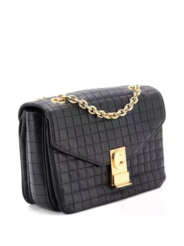 Celine C Bag Quilted Leather Medium Shoulder Bag