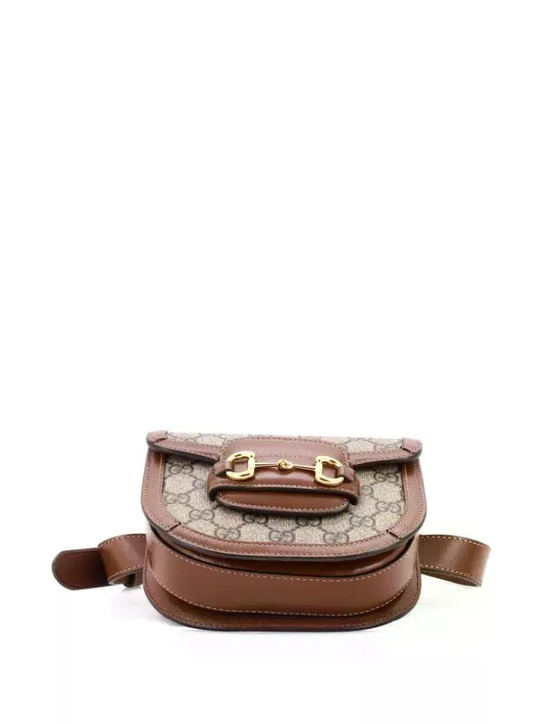 Gucci Horsebit 1955 Mini Crossbody Bag - Brown