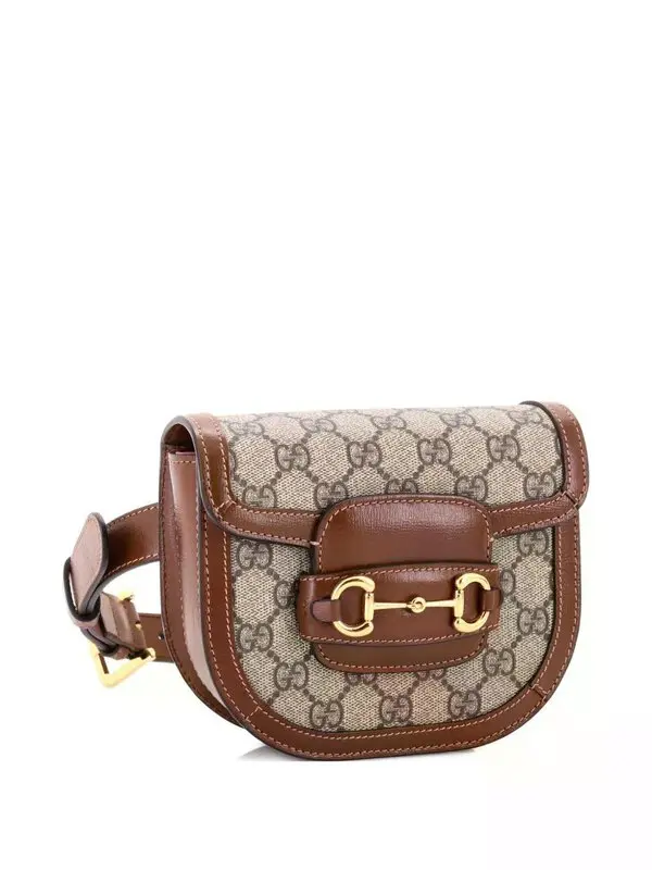 Gucci Horsebit 1955 Mini Crossbody Bag - Brown
