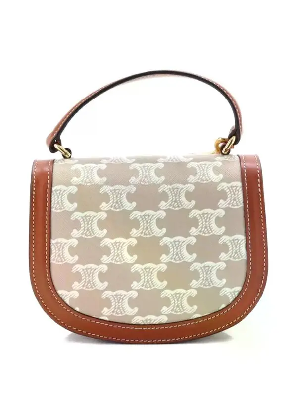 Celine Triomphe Besace Clea Top Handle Flap Bag