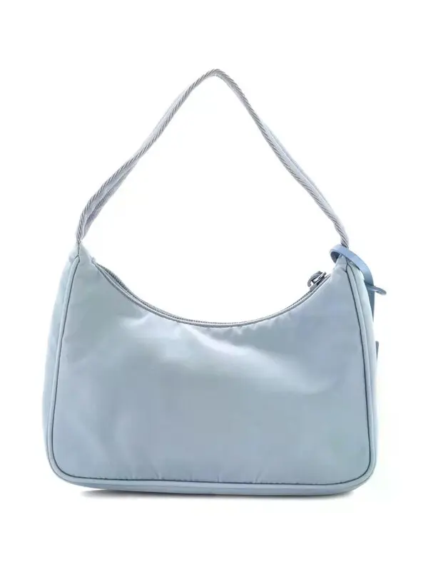Prada Re-edition 2000 Tessuto Mini Hobo Bag - Blue
