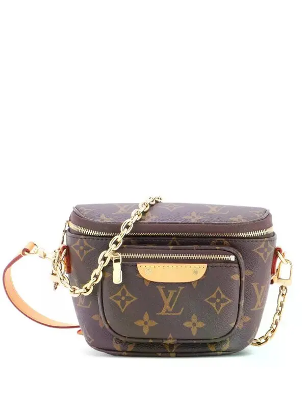 LOUIS VUITTON Bum Bag Monogram Canvas Mini Belt Bag