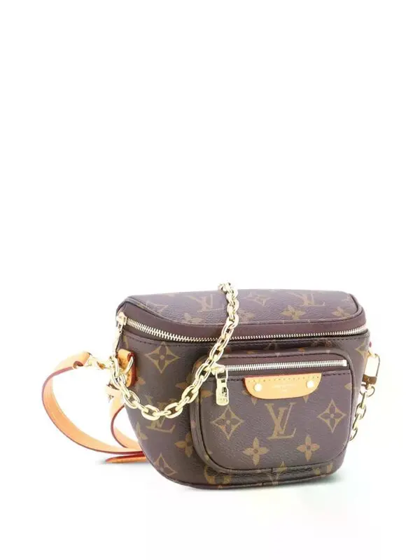 LOUIS VUITTON Bum Bag Monogram Canvas Mini Belt Bag