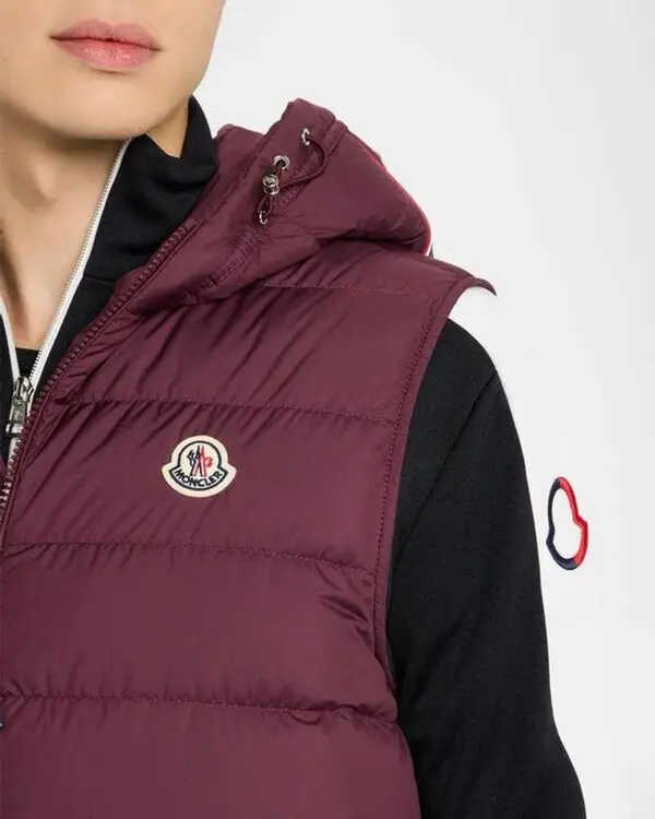 Moncler Hooded Down Vest - Catawba Gr
