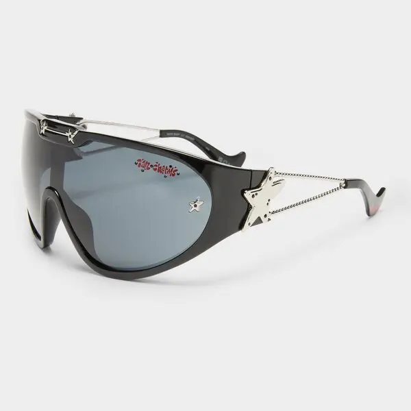 Le Specs Ski Shield Sunglasses - Black