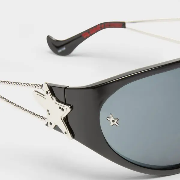 Le Specs Ski Shield Sunglasses - Black