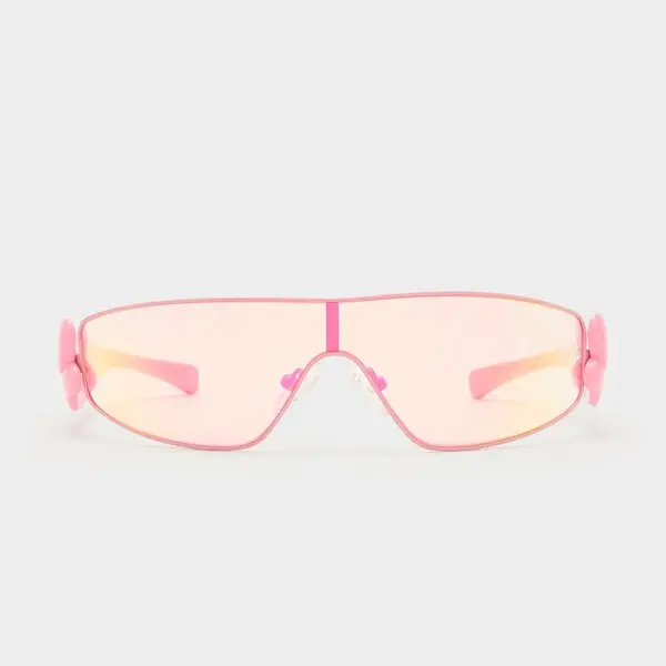 Le Specs Temptress Visor Sunglasses - Pink