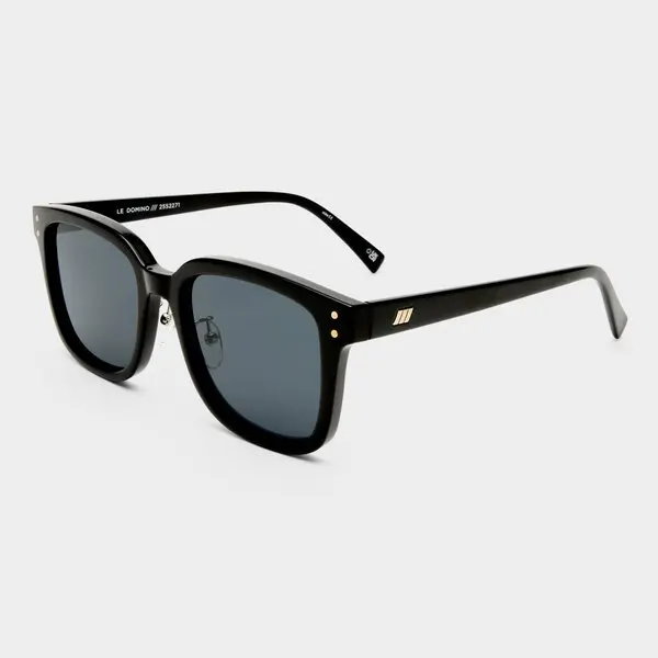 Le Specs Le Domino Square Sunglasses