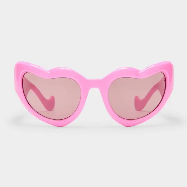 Le Specs Fast Love Sunglasses - Powder Pink