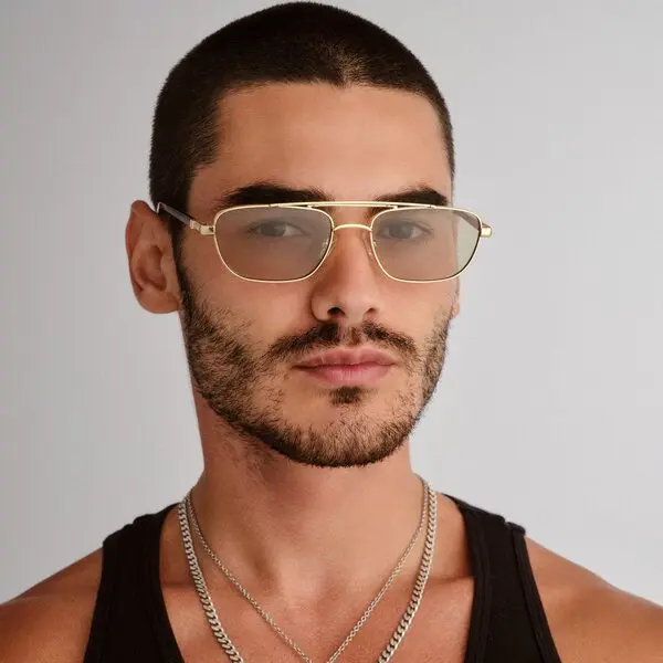 Le Specs Le Mimi Sunglasses - Gold
