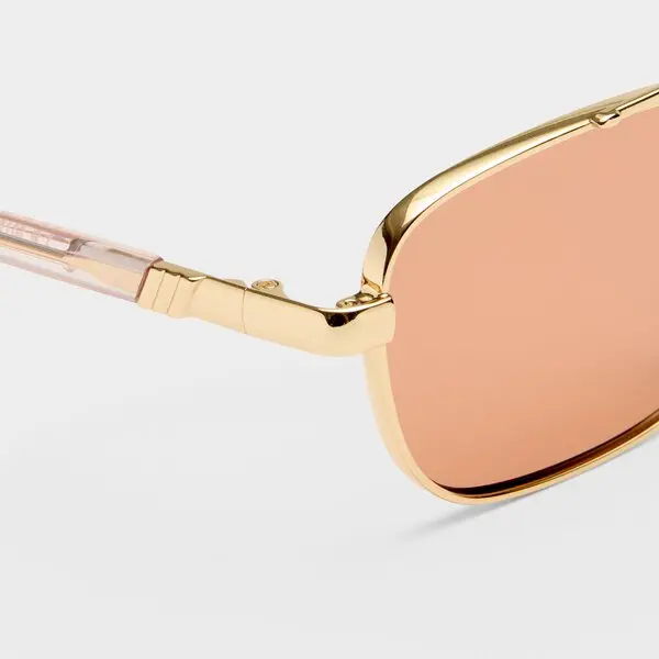 Le Specs Le Mimi Aviator Sunglasses - Gold