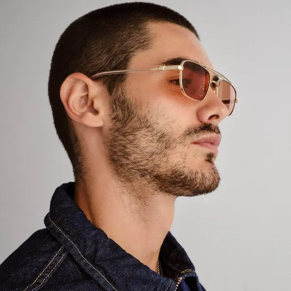 Le Specs Le Mimi Aviator Sunglasses - Gold