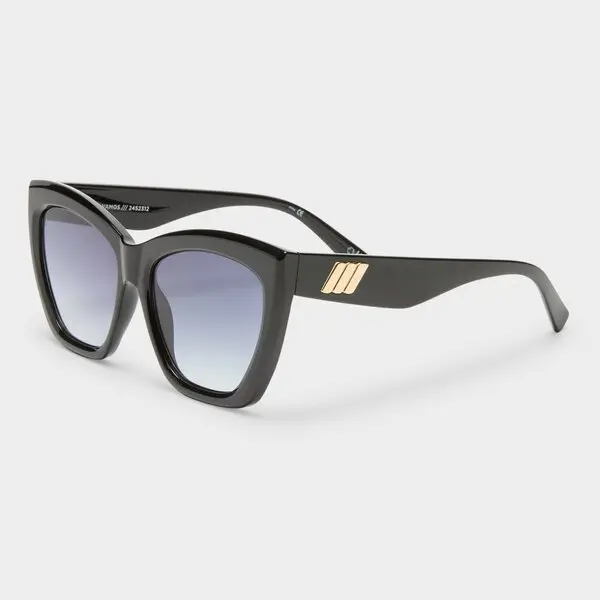 Le Specs Vamos Cat Eye Sunglasses - Black