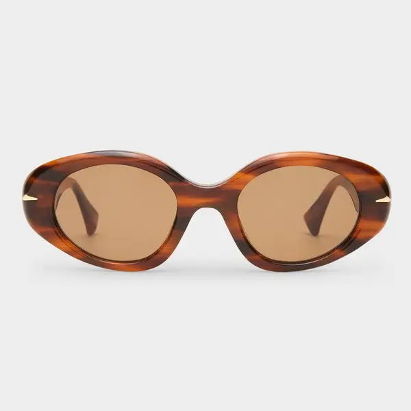 Le Specs Numero Dos Sunglasses - Teak