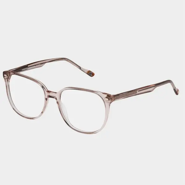 Le Specs Formentera Round Frame Eyeglasses - Rosewater