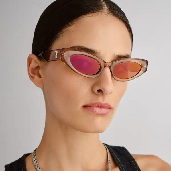 Le Specs The Stealth Cat-eye Sunglasses
